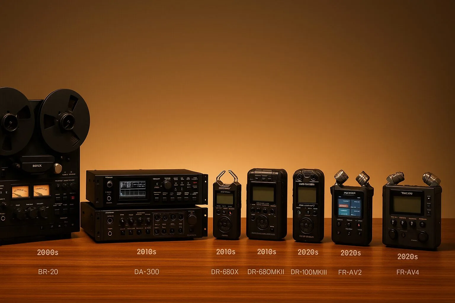 【2026年最新機種まで / 永久保存】TASCAM（タスカム）レコーダー全史：2000年〜2026年最新機種まで｜年表・仕様一覧 ...