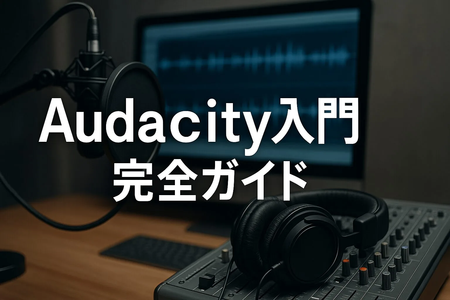 【音声編集ソフト無料】Audacity入門完全ガイド：できることとインストール方法 - Kotaro Studio
