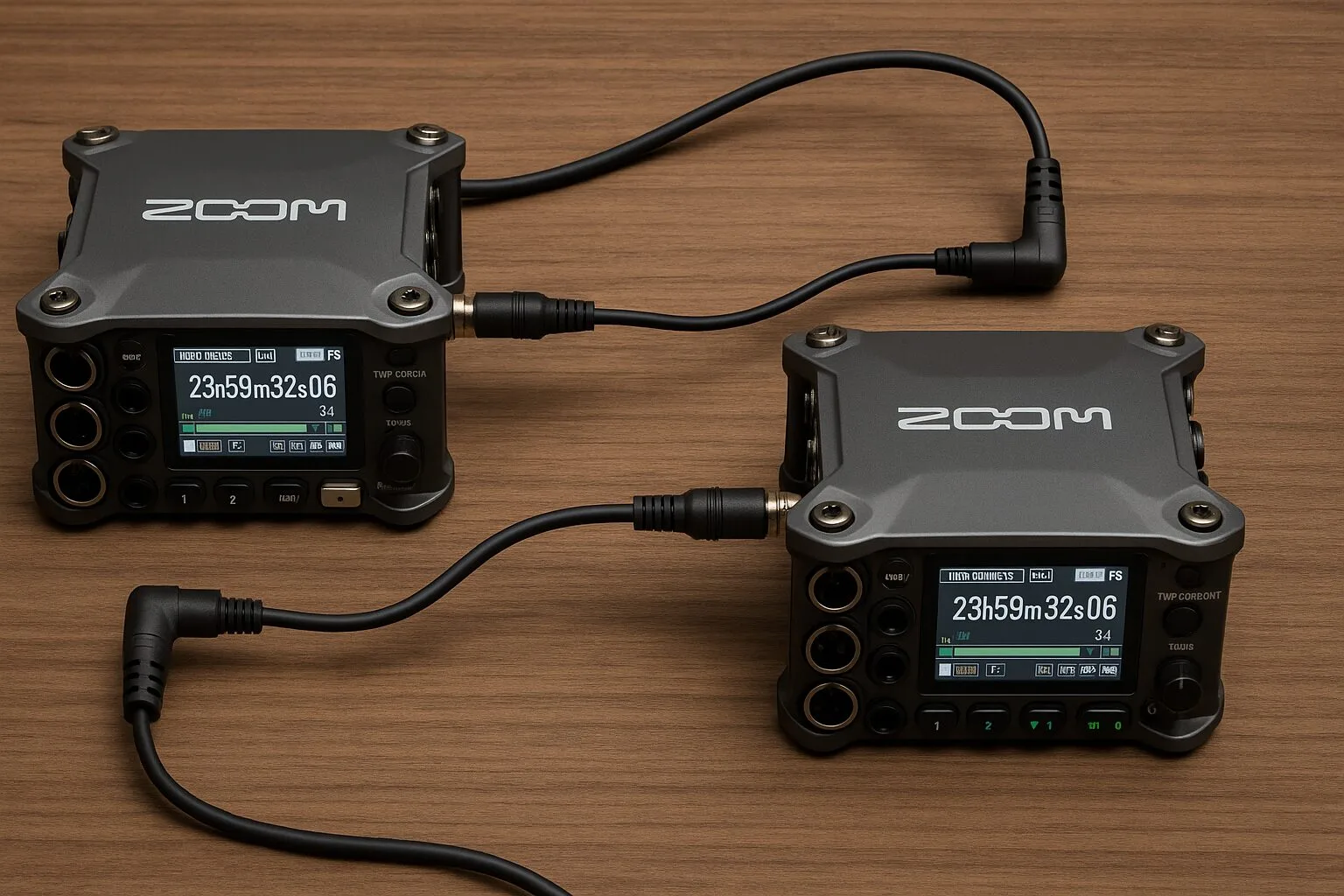 ZOOM F6を2台同期！タイムコードとクロックを完全リンクさせる方法 - Kotaro Studio
