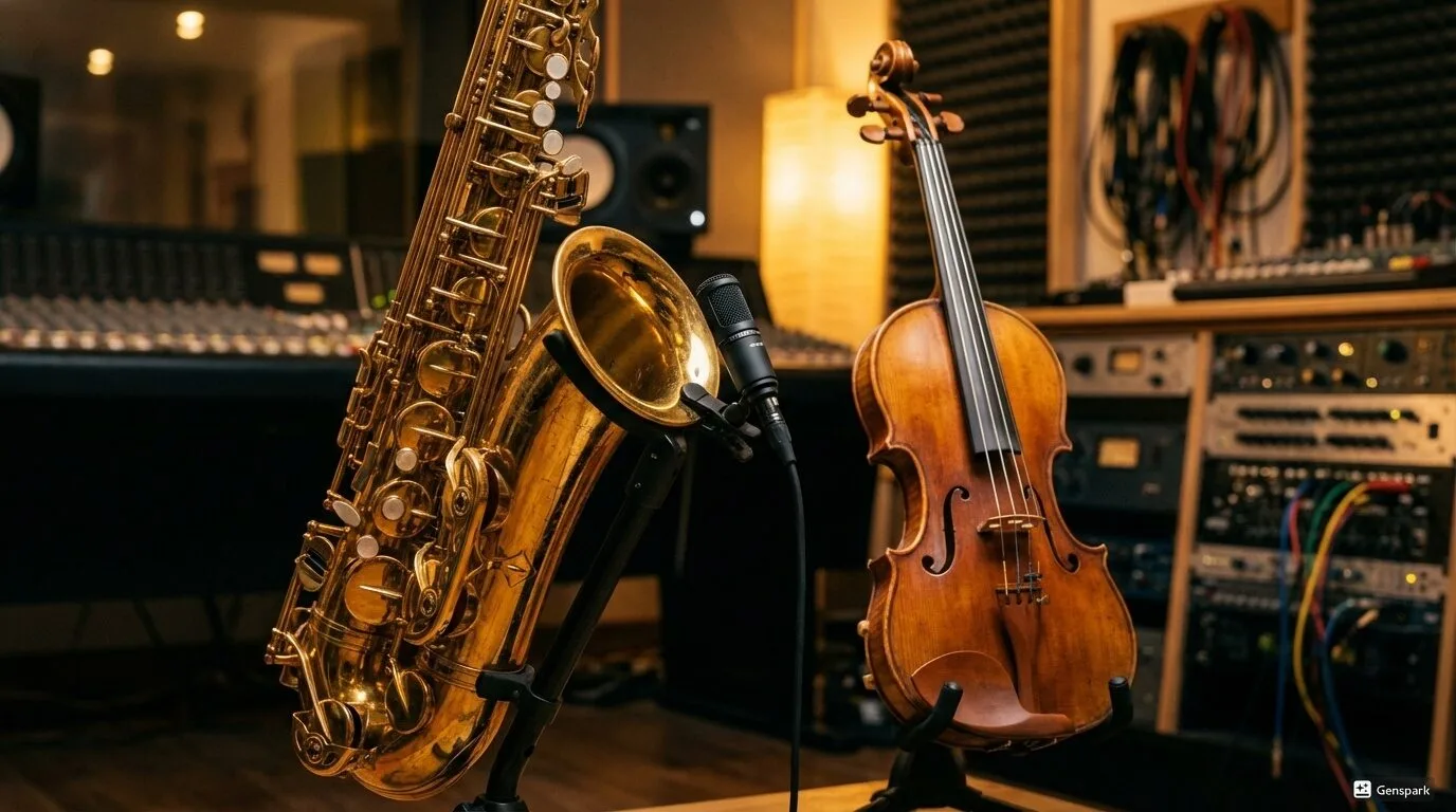 【保存版】管楽器・弦楽器ソリストのための録音バイブル｜ATM35・DPA他、最強クリップマイク8選を徹底比較 - Kotaro Studio